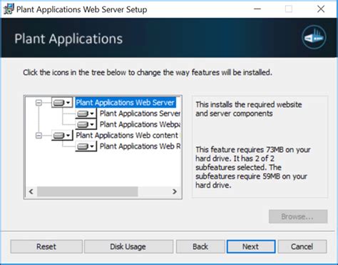 Install The Plant Applications Report Server Proficy Plant