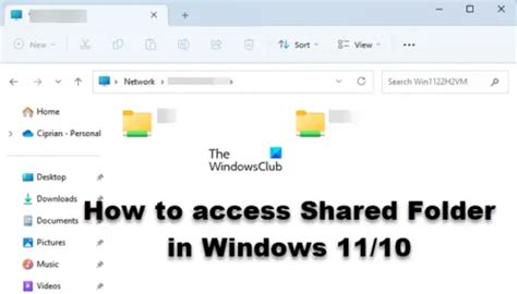 How To Access Shared Folder In Windows 1110