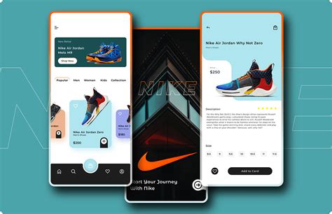 Nike Store Mobile App Concept On Behance