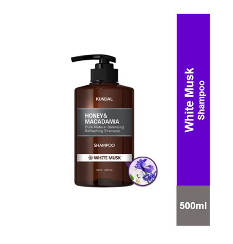 Malaysia Import Kundal Honey And Macadamia White Musk Shampoo 500ml