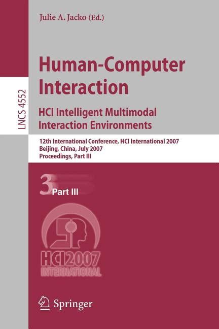 Human Computer Interaction Hci Intelligent Multimodal Interaction