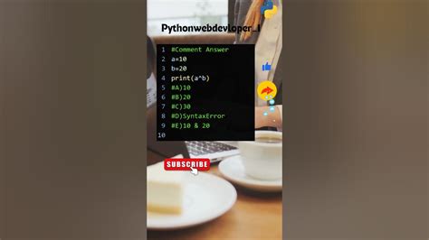 python bitwiseoperators comment answer shorts short trending python programming ytshorts