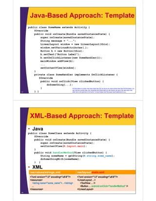 Android Programming Basics PDF