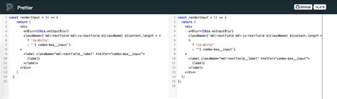 Jsx Ternary Looks Weird · Issue 2752 · Prettierprettier · Github