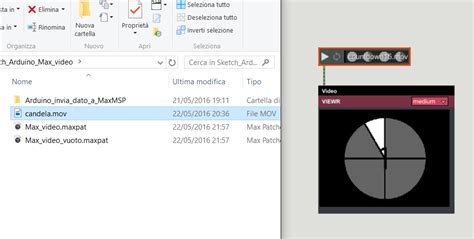 Tutorial Arduino Maxmsp 5 Arduino Maxmsp Interazione Con Video