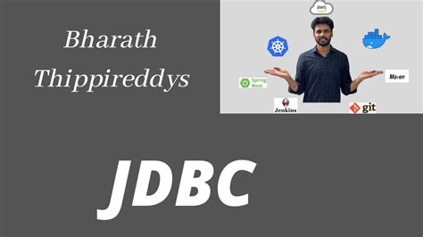 jdbc api introduction youtube