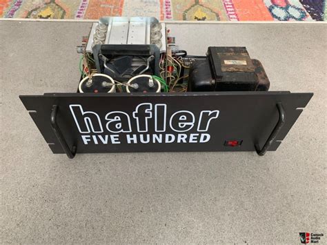 David Hafler Model Dh 500 Power Amplifier 255wpc Photo 4941928
