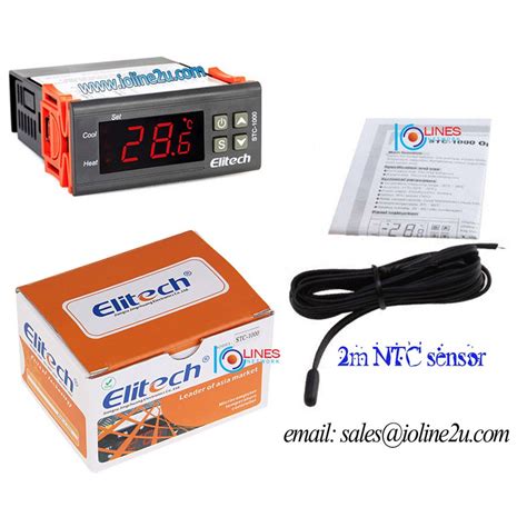 Jual Thermostat Elitech STC1000 Original Digital Termostat Thermometer STC 1000 STC 1000