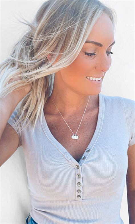 Tiny Birth Flower Disc Necklace Sincerely Silver