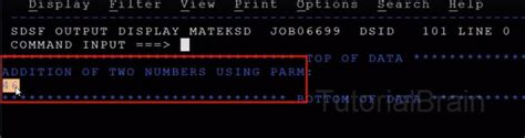 Jcl Dsname Parameter Tutorialbrain