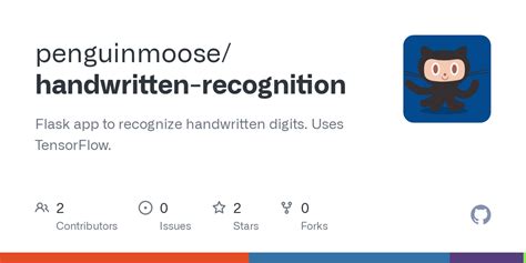 GitHub Penguinmoose Handwritten Recognition Flask App To Recognize Handwritten Digits Uses