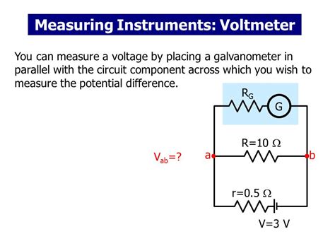 How To Measure Potential Difference In A Circuit