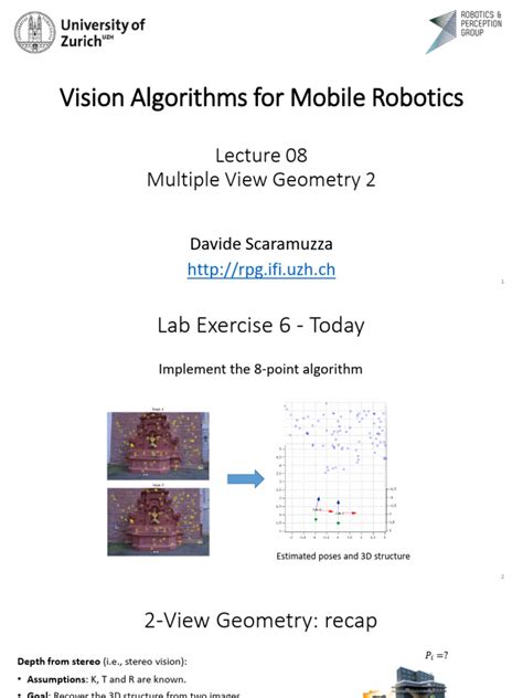 multiple view geometry pdf linear algebra computer vision