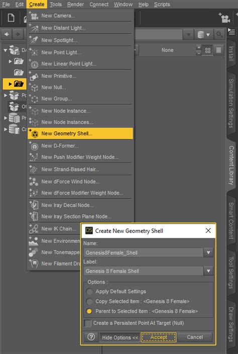 How To Create A Geometry Shell