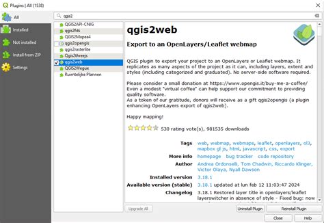 qgis2web wiki