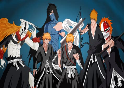 Bleach Ichigo All Forms At Clark Gomez Blog