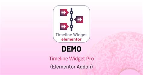 timeline widget pro plugin demos elementor timeline