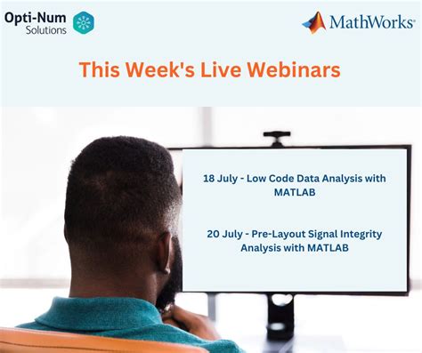 Opti Num Solutions On Linkedin Low Code Data Analysis With Matlab