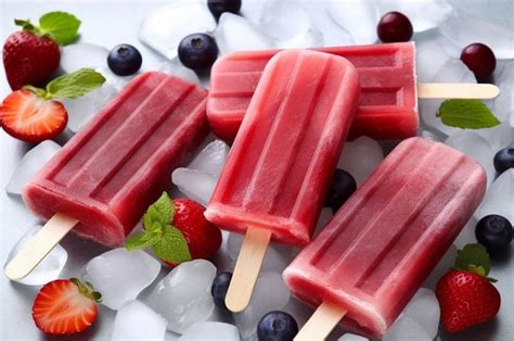 Рецепт домашнего мороженого фруктовый лед Поварито