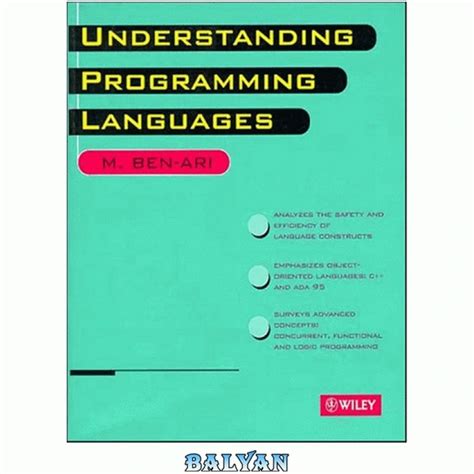 خرید و قیمت دانلود کتاب Understanding Programming Languages ترب