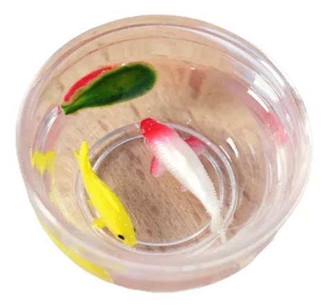 Mini Pez Pecera Con Detalle Más Pequeño Sin Decoloración Mercadolibre