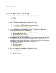 Mastering Nucleic Acids MCQ Practice Test For Students Course Hero