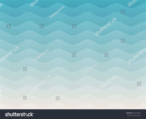 Summer Wave Background Stock Vector Royalty Free 162923831 Shutterstock