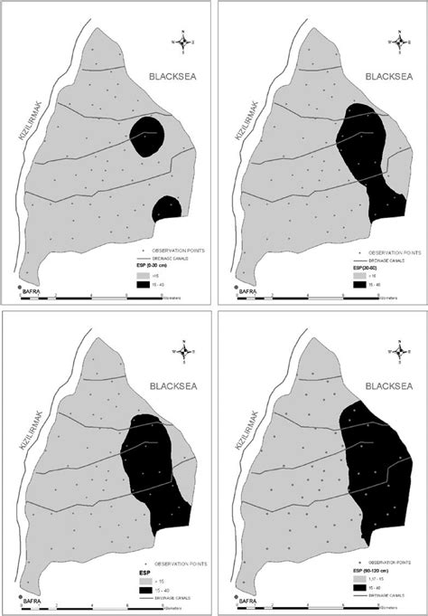 Distribution Maps Of Esp Download Scientific Diagram