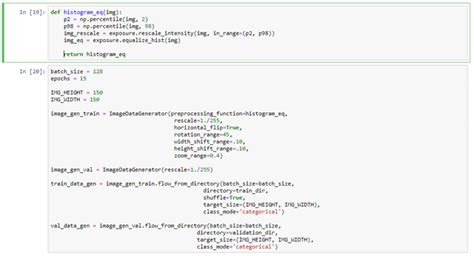 [help] Keras Image Augmentation Custom Preprocessing Function In Imagedatagenerator Histogram