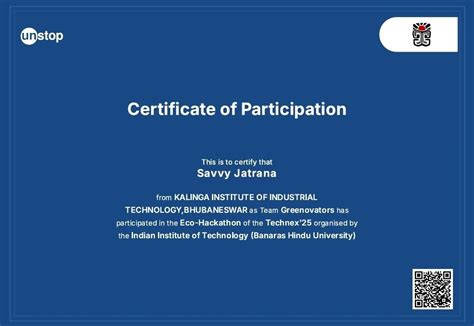 Hackathon Technex25 Iitbhu Ecoinnovation Sustainability Greentech