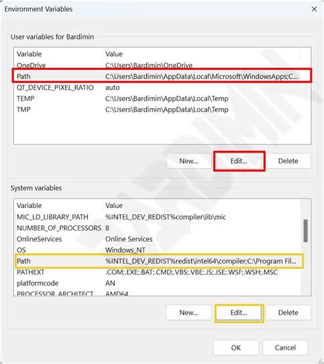 Windows 11 Edit Environment Variables For Your Account At Patricia