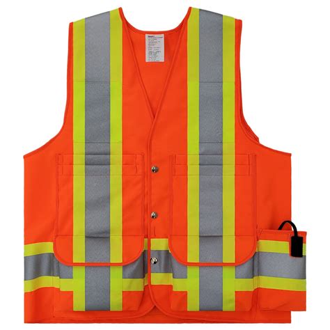 Vest60503 Deluxe Surveyor Safety Vest Csa Z96 22 Class 2 Level 2 Fast Limited Vest60503 Deluxe Surveyor Safety Vest Csa Z96 22 Class 2 Level 2 Fast Limited