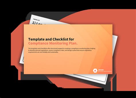Effective Compliance Monitoring Plan Checklists And Templates For Your Compliance Strategy