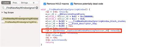 using the hopper disassembler we can take a peek at the implementation