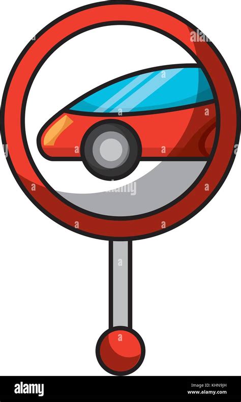 Gps Navigation Pointer Map Car Location Stock Vector Image Art Alamy