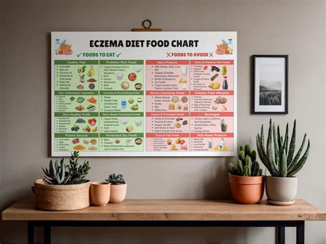Eczema Diet Food Chart Atopic Dermatitis Foods To Eat Avoid Pdf