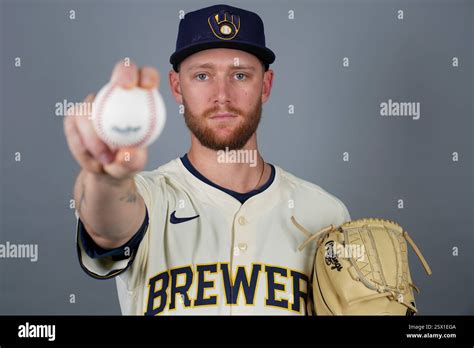 This Is A 2025 Photo Of Pitcher Easton Mcgee Of The Milwaukee Brewers