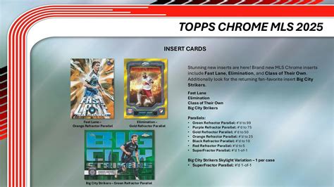 2025 Topps Mls Major League Soccer Chrome Blaster Box Da Card World
