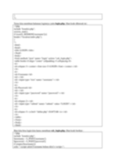 Solution Cara Membuat Form Daftar Login Dan Logout Dengan Studypool