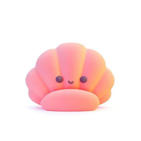 Shell Cute Illustration Character Free Photo Illustration Rawpixel