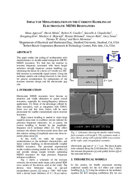 Pdf Impact Of Miniaturization On The Current Handling Of