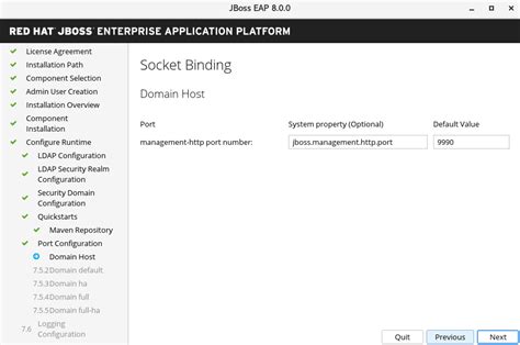 Chapter 3 Installing JBoss EAP 8 0 By Using The GUI Installation Program Red Hat JBoss