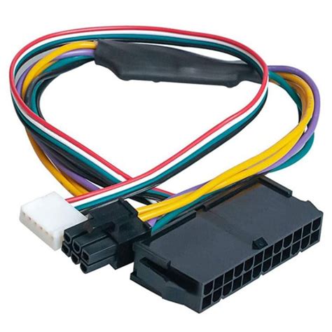 24 Pin To 6 Pin Pci E Atx Main Power Adapter Cable For Hp Z230 Z220 Sff Workstation Motherboard