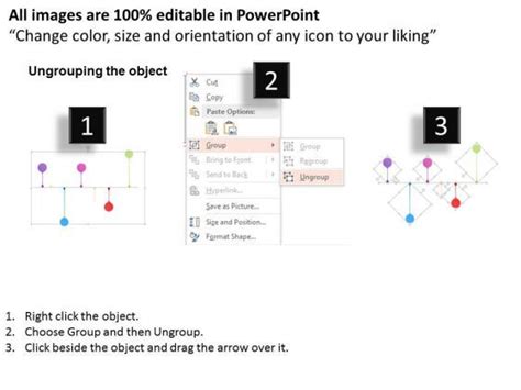 Business Diagram Five Staged Linear Business Timeline Diagram Presentation Template