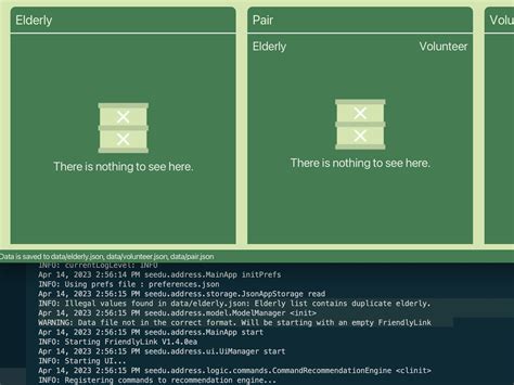 No Warning Given To User When The JSON Is Invalid And All Data Is