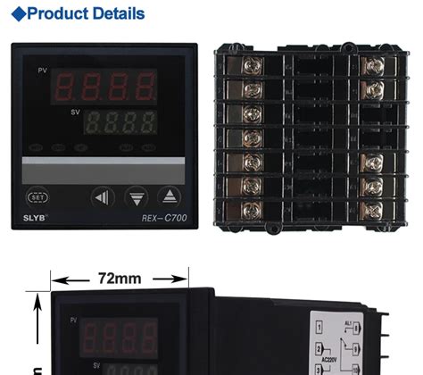 Rkc Type Pid Digital Temperature Controller Rex C700 Buy Digital Temperature Controller