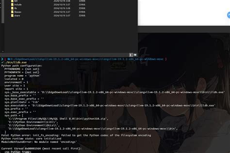 Lldb Failed To Start On Windows Lldb Llvm Discussion Forums