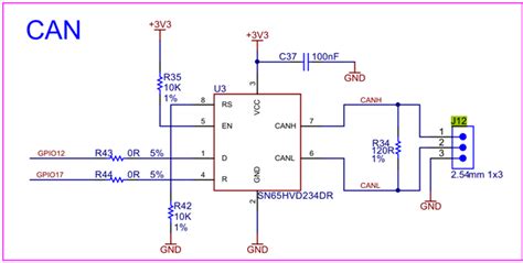 tms320f28377d can tx is not working no output from can h pin while
