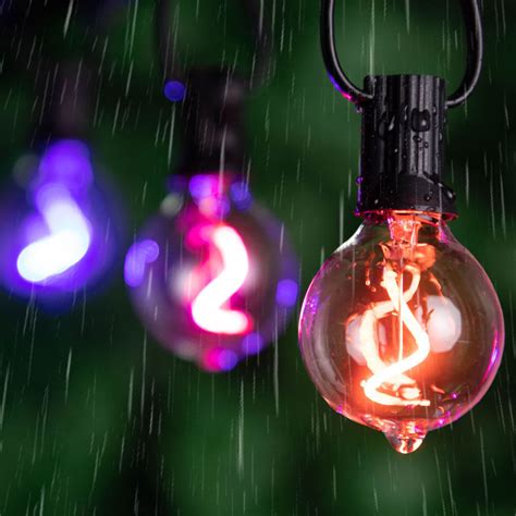 Connectable String Light Wire E12 Socket Eu Plug Waterproof Outdoor