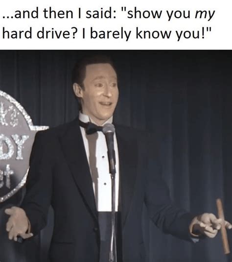 Data Jokes Rstartrekmemes